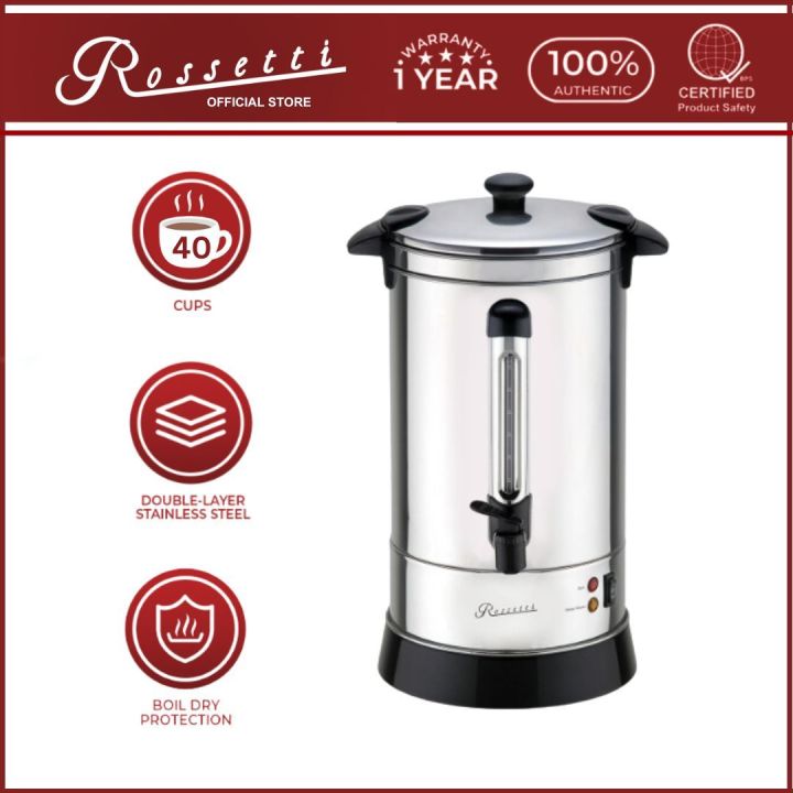 Rossetti 7.0 L Electric Coffee Urn / Percolator RZU107 | Lazada PH