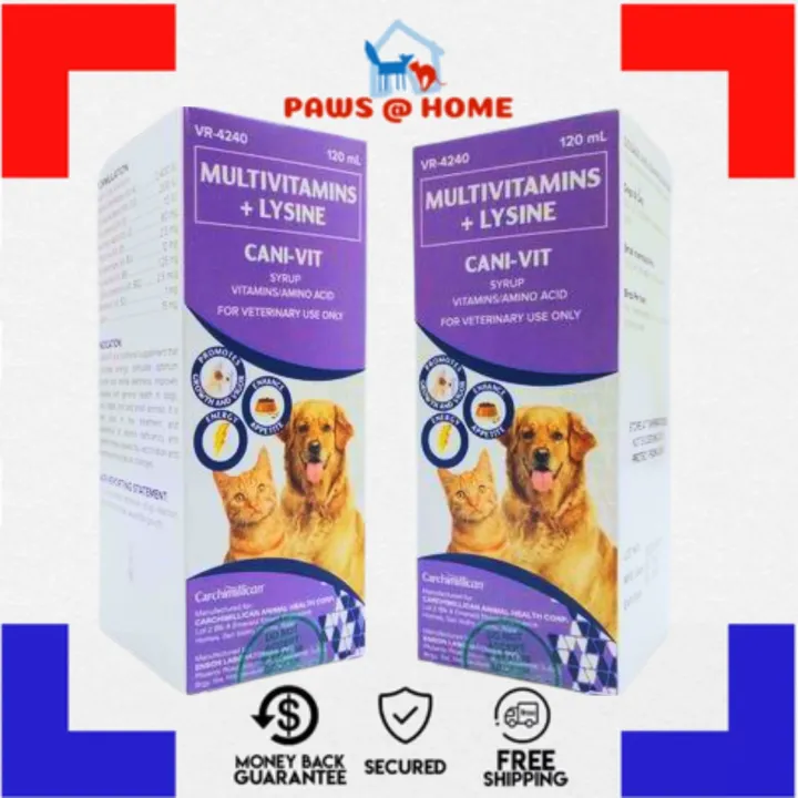 CANI - VIT MULTIVITAMINS SYRUP FOR DOGS & CATS 120ML | Lazada PH