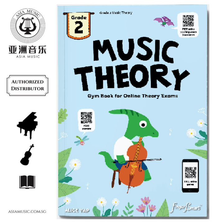 AUTHORIZED DISTRIBUTOR - FINGER SMART - MUSIC THEORY GYM BOOK GRADE 2 ...