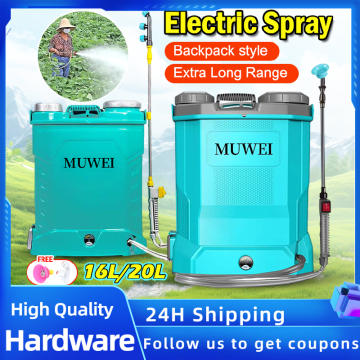 Electric Sprayer Agriculture Rechargeable Sprayer Gardening Power Tools ...