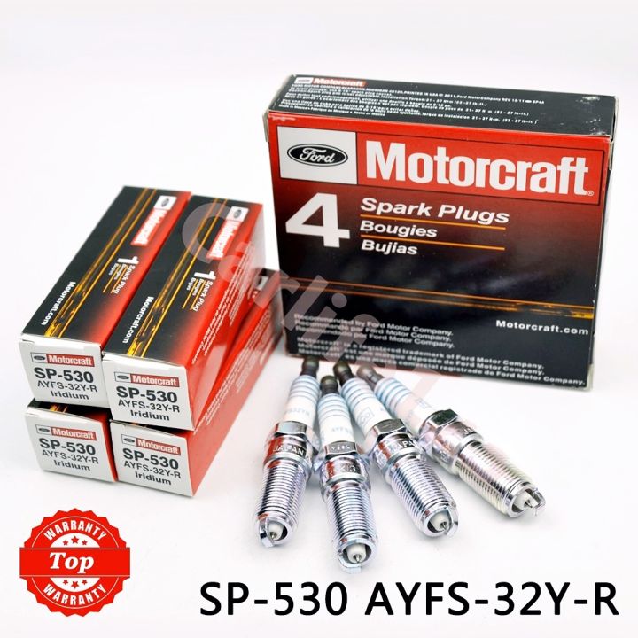4pcs Iridium SPARK PLUGS For FORD Escape 2.3 / Ecosport /Fiesta/Focus ...