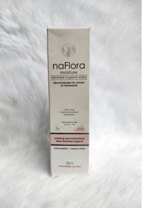 NAFLORA Moisture Feminine Hygiene Wash ( Soothing and Moisturizing ...