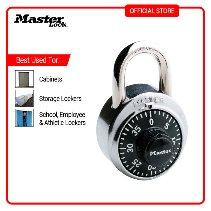 Master Lock 1500D Dial Combination Padlock Black | Lazada PH