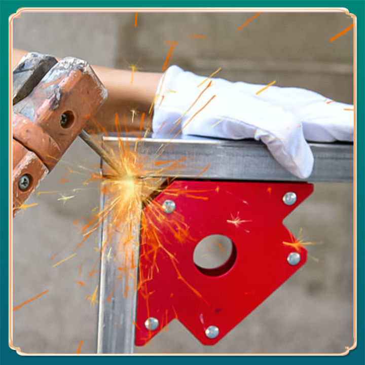 Arrow Magnetic Welding Holder 25-75 lbs Pemegang Besi Las Sudut 45 90 ...