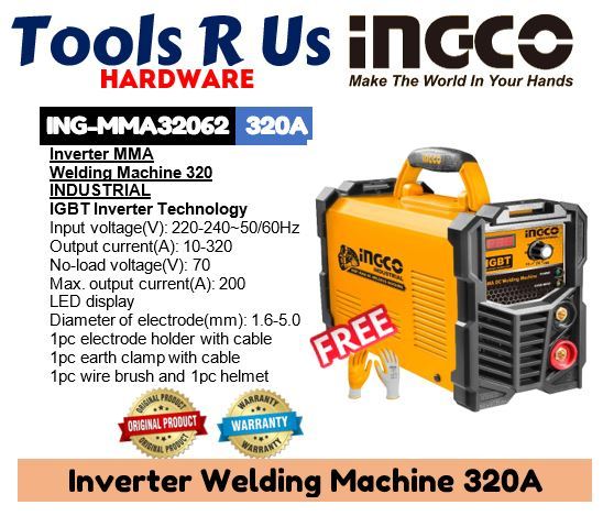 INGCO Welding Machine 320 Industrial 320A ING-MMA32062 | Lazada PH
