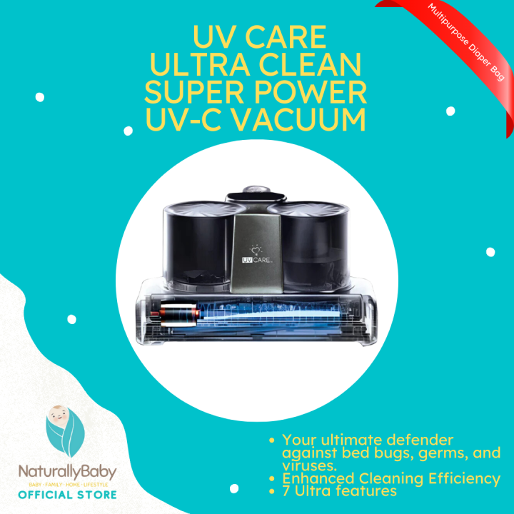 UV Care Ultra Clean Super Power UV-C Vacuum | Lazada PH