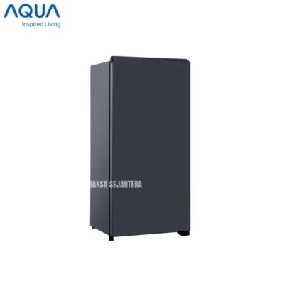 KULKAS 1 PINTU AQUA AQR D205 MDS SEMI AUTO DEFROST BIGGER FREEZER ROOM ...