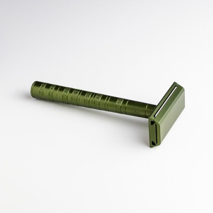 Henson Shaving AL13 Mild Military Green Safety Razor From Canada | Lazada