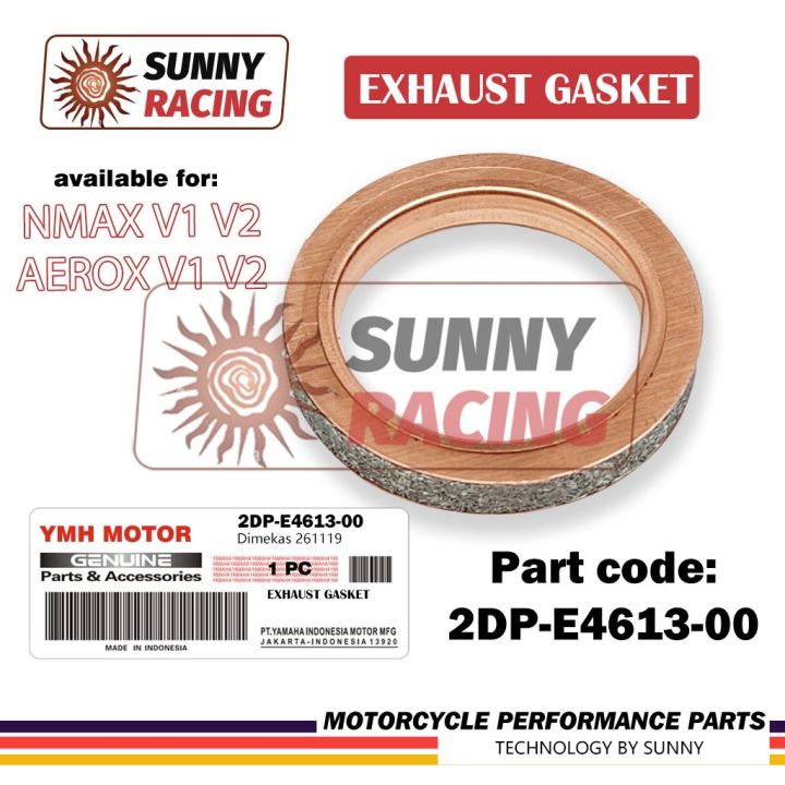 2DP-E4613-00 GENUINE Exhaust Gasket NMAX/AEROX | Lazada PH