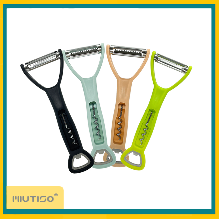 Miutiso Multifunctional Peeler Fruits and Vegetable Peeler with Non ...