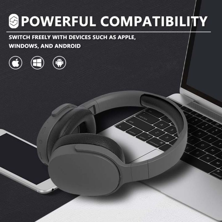 P2961 Bluetooth Wireless Headphone HIFI Stereo with Microphone Support ...