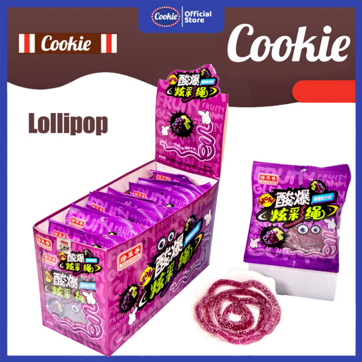 520g Extreme Grape Favor Sour Candy Chewey Candy Gummy Candy Gumdrop ...