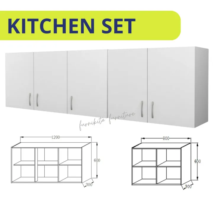 KITCHEN SET RAK DAPUR GANTUNG RAK DAPUR ATAS RAK DAPUR BAWAH MODERN ...
