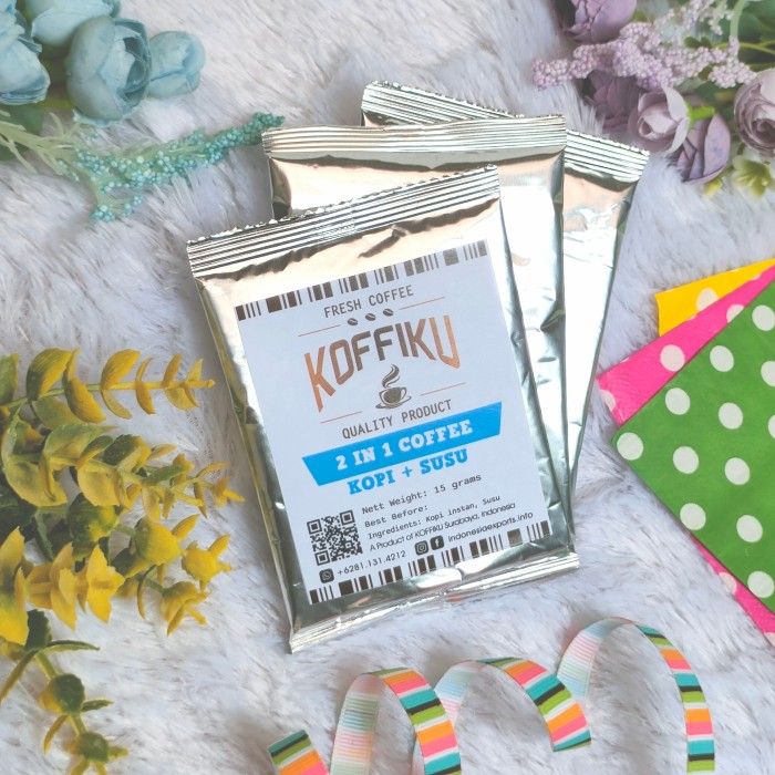 KOFFIKU Kopi Instan 2 in 1 (Kopi + Susu) 150 gr Murah Surabaya | Lazada ...