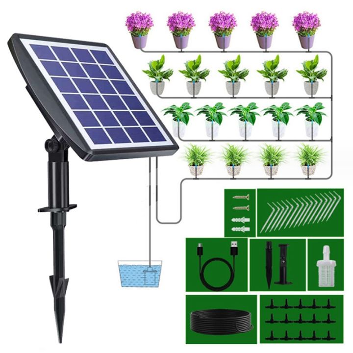 (REJY) Solar Drip Irrigation System,Solar Automatic Drip Irrigation Kit ...