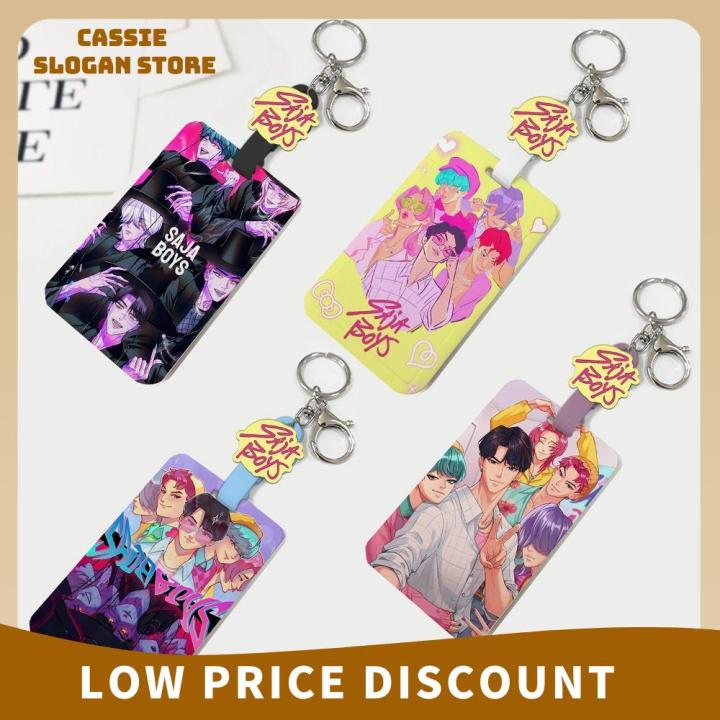 SHUIDI Huntrix Saja Boys Kpop Demon Hunters Photocard Portable with ...