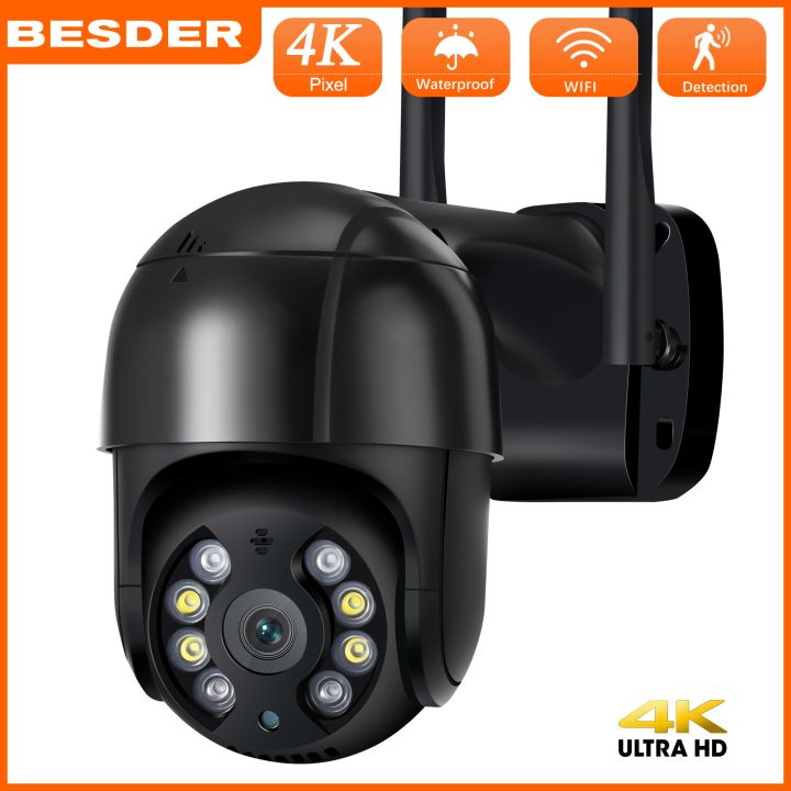 4k 8mp Outdoor Camera External Wifi PTZ Camera Dual Lens 4K 8MP HD ...