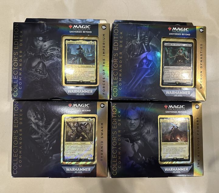 40K Commander's Deck of magic the gathering Boundless New Universe ...