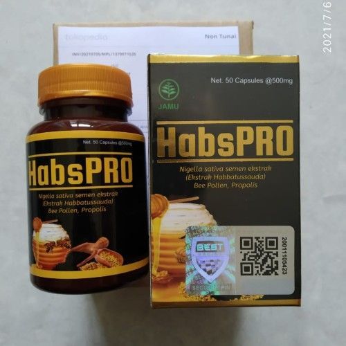 HABSPRO Jamu Ekstrak Habbatussauda PT.BEST,Obat Stamina, Obat Jantung ...