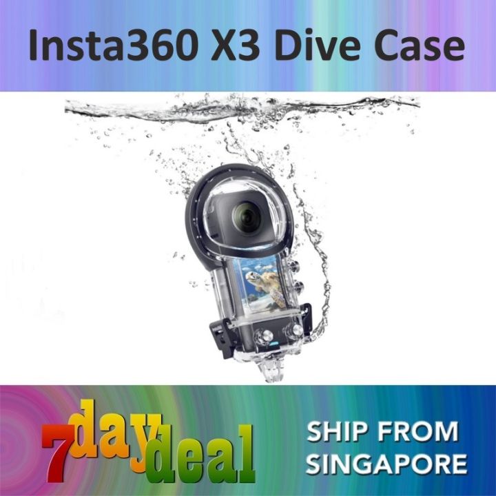 Insta360 X3 Dive Case - (IPX8 Water Resistant Up To 50m Depth) | Lazada ...