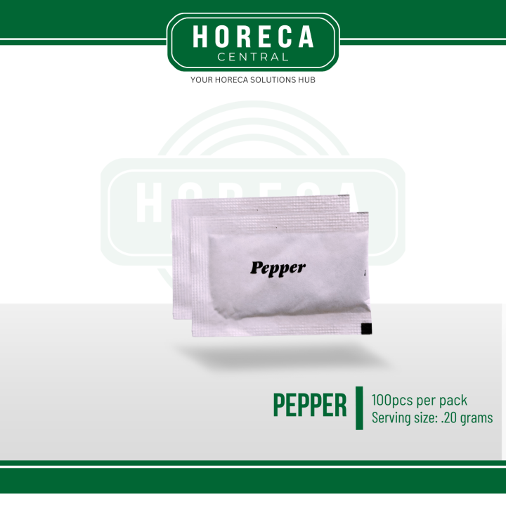 Pepper Single Serve Sachet .20g | Lazada PH