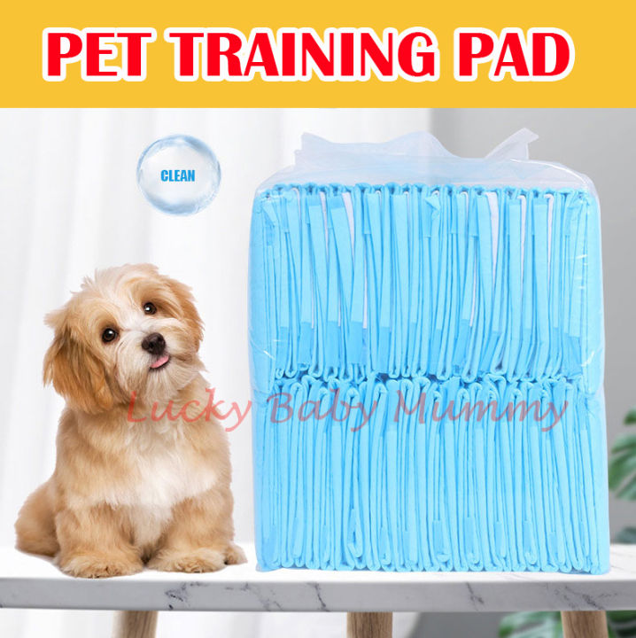 【Blue Pad】Dog Pee Pad Training Pads Disposable Diaper Cat Pet Diapers ...