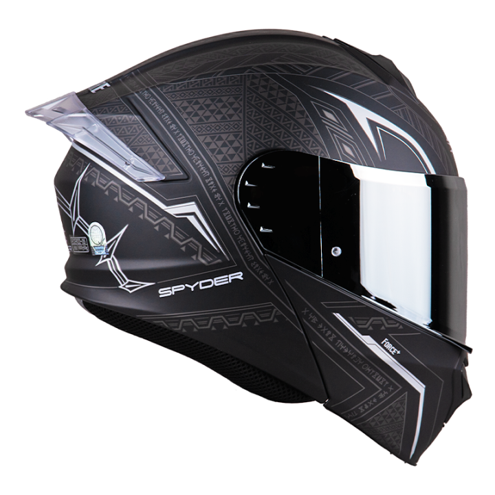 Spyder FORCE+ GD - EMPIRE S6 Dual Visor Modular Helmet (FREE CLEAR ...
