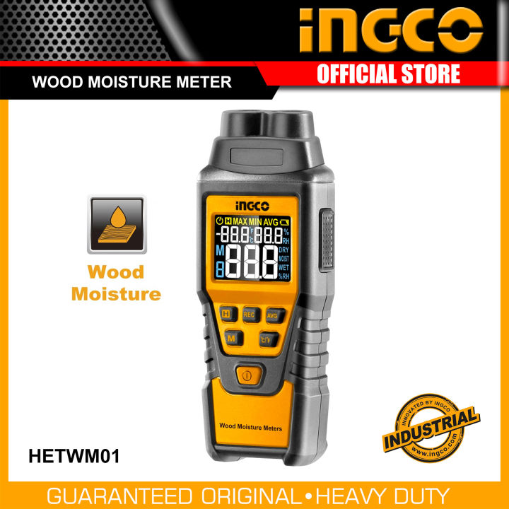 INGCO Wood Moisture Digital Meter HETWM01 IPT | Lazada PH