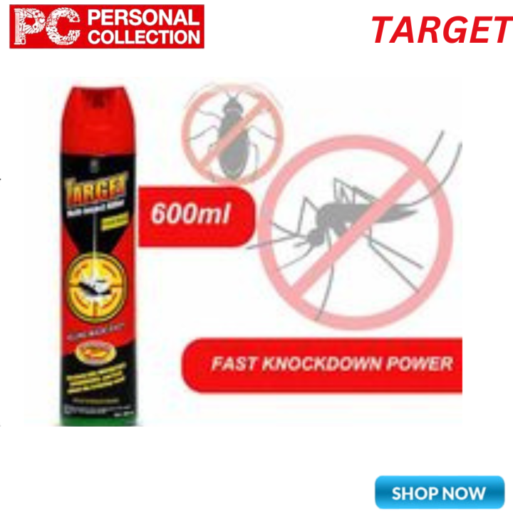 PERSONAL COLLECTION TARGET MULTI - INSECT KILLER ( 1 BOTTLE) 600ML ...