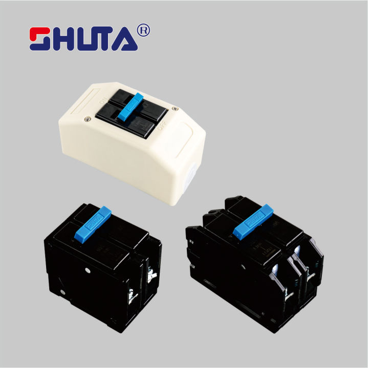 Shuta 2 POLE SAFETY BREAKER WITH ENCLOSURE BOX CASE 15A/20A/30A/60A ...