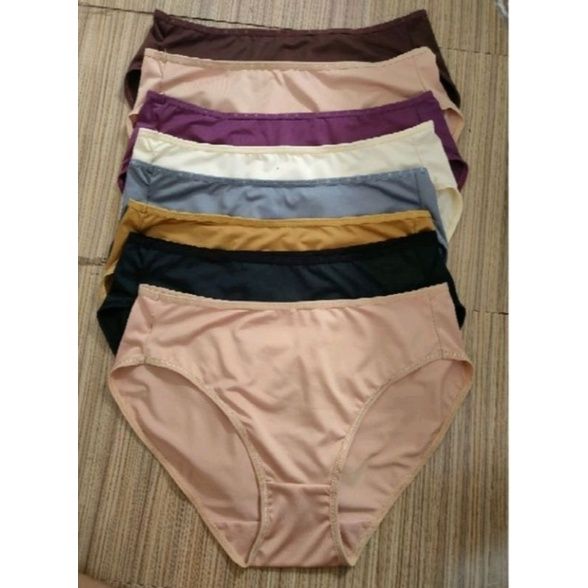 12pcs dozen Triumph Plus size spandex silk panty for adult onhand sizes ...