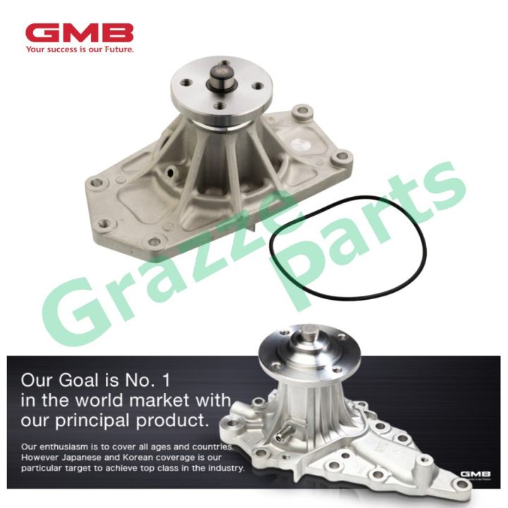 GMB Engine Water Pump GWM-65A for Mitsubishi Fuso FE639 Canter 4D34 ...