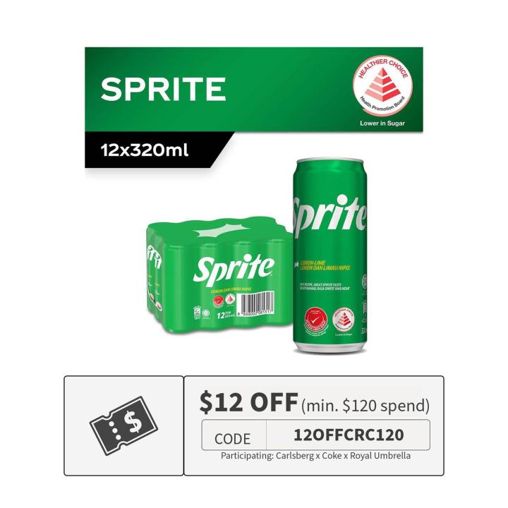Sprite (12 X 320ML) - Case | Lazada Singapore
