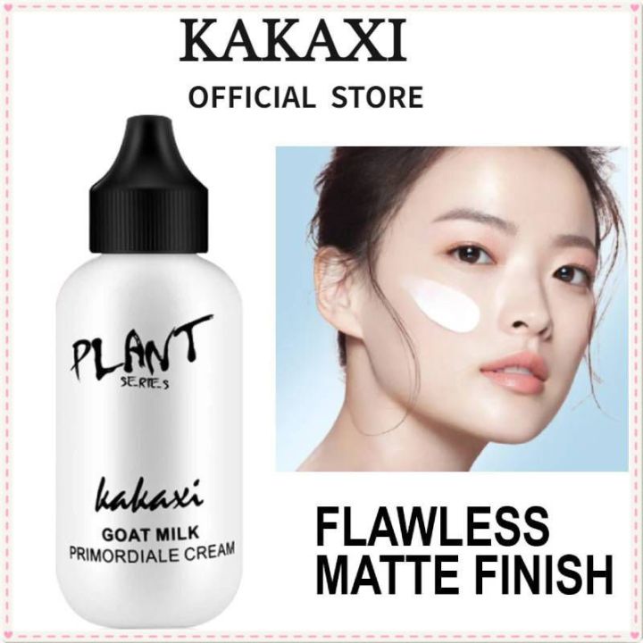 นมแพะ Kakaxi ครีม Bb คนขี้เกียจรองพื้นกระจ่างใสให้ผิวไร้ที่ติให้ความ ...