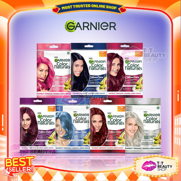 Garnier Hair Color Naturals Ultra Color 20gr+20mL SACHET | Hair Dye ...