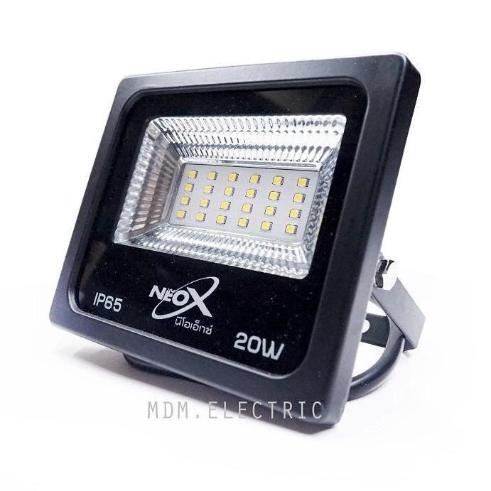 NeoX สปอร์ตไลท์ DELUX LED 20W 6500K แสง Daylight | Lazada.co.th