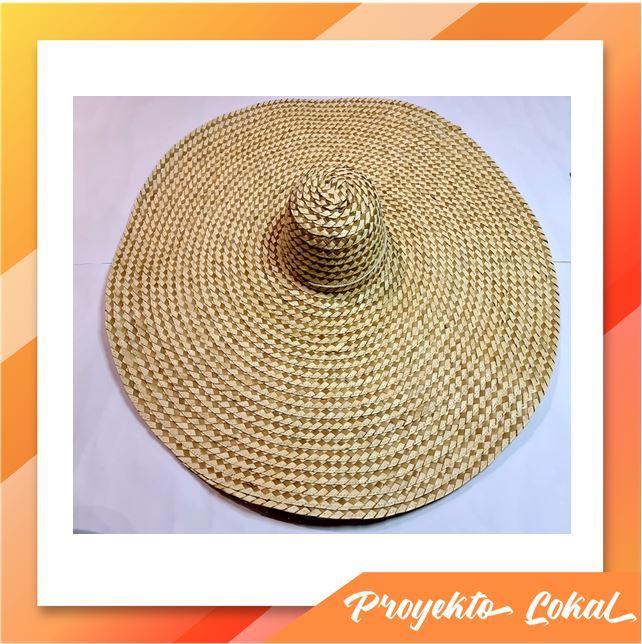 Proyekto Lokal / Large Buri Hat / Rumba Hat / Native Hat / Banig hat ...
