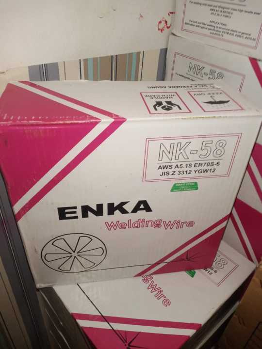 Kawat las MIG CO NK-58 Diameter 1.0mm x 15kg Produk Original Nikko Steel CO NK-58 AWS A5.18 ...