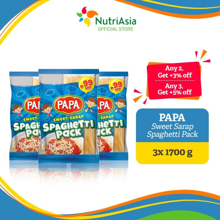 Papa Sweet-Sarap Spaghetti Pack Bundle of 3 | Lazada PH