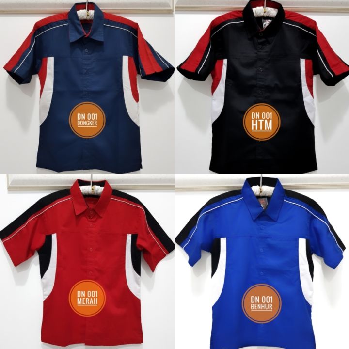 DN 001 Seragam Uniform Kemeja Seragam Kerja Drill PDH Werpak Dinas ...