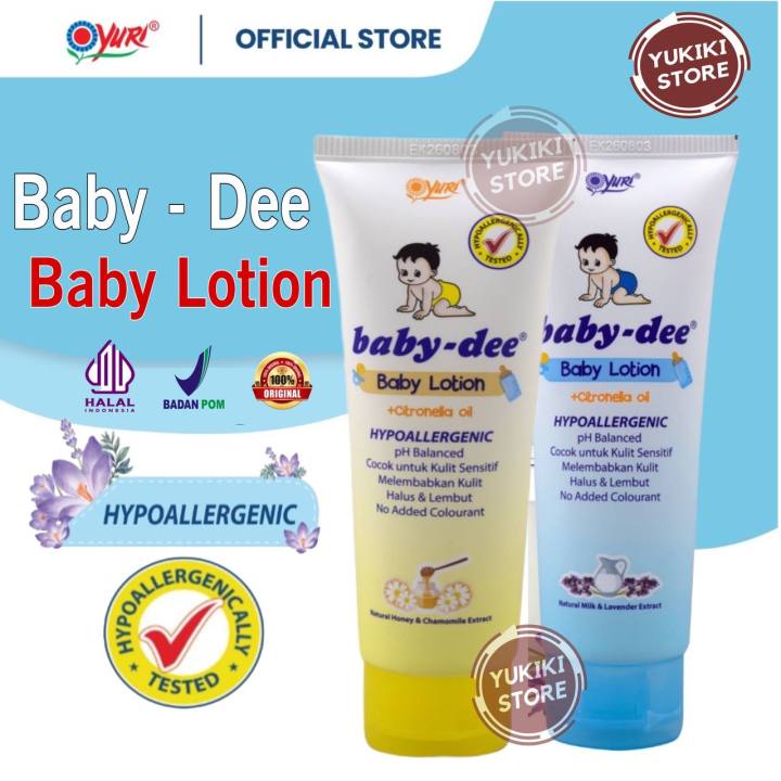 Baby dee Lotion Hypoallergenic 50g BABY DEE LOTION BABY DEEDEE DEE DEE ...