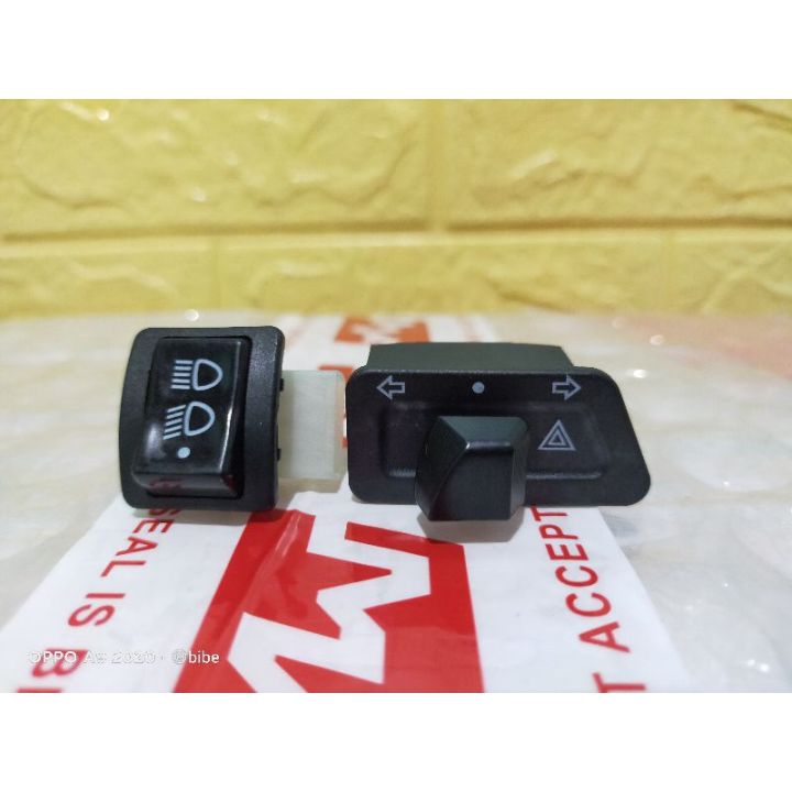 Tri Switch and Signal Switch with Hazzard for Honda Wave 100/125i and ...