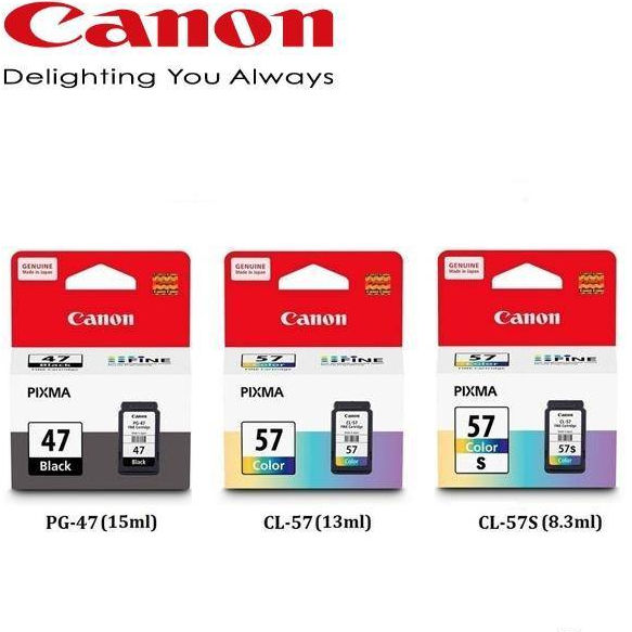 CANON PIXMA 47 / 57 / 57s Original Cartridge Ink | Lazada
