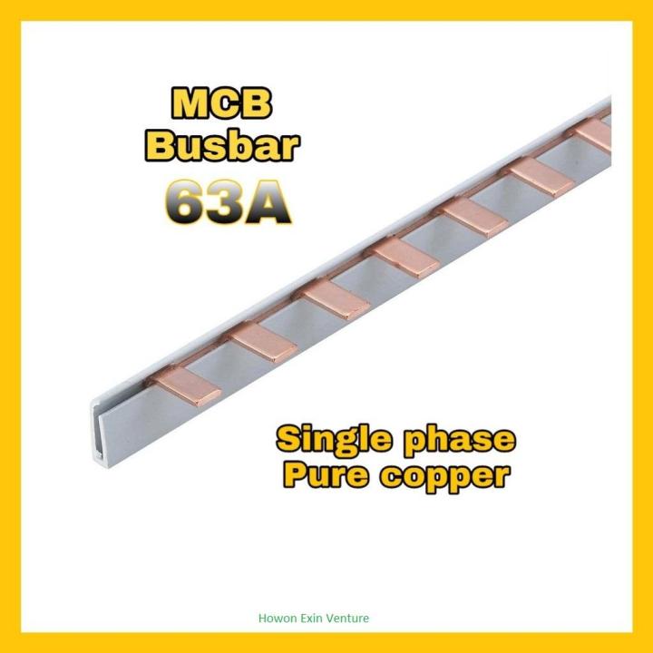 MCB Pure Copper Bar / MCB Copper Bus Bar with PVC Insulated ( 1 Pole ...