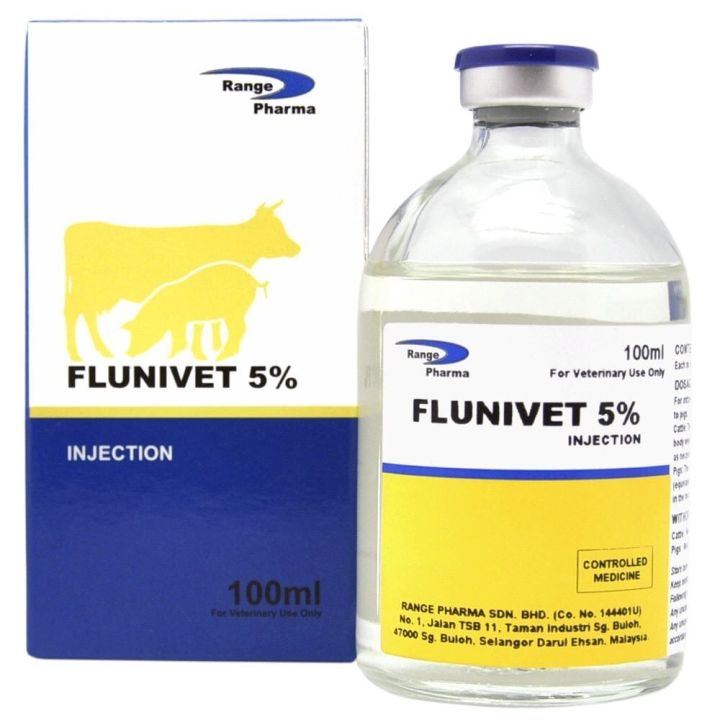 P&J FLUNIVET INJECTION for Cattle, Goat, Pig, Sheep, Horse, Dogs and ...