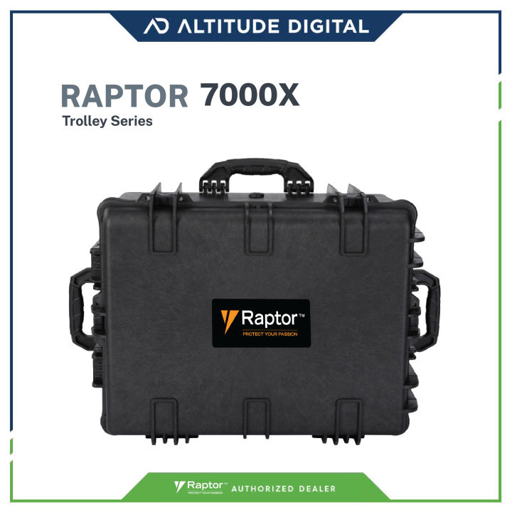 Raptor Case Extreme Trolley 7000x Waterproof Dustproof Trolley and ...