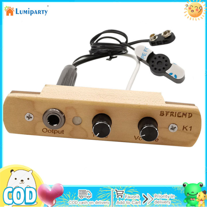 K1 Cajon Drum Pickup Microphone Electronic Pick-up System For Box Drum ...