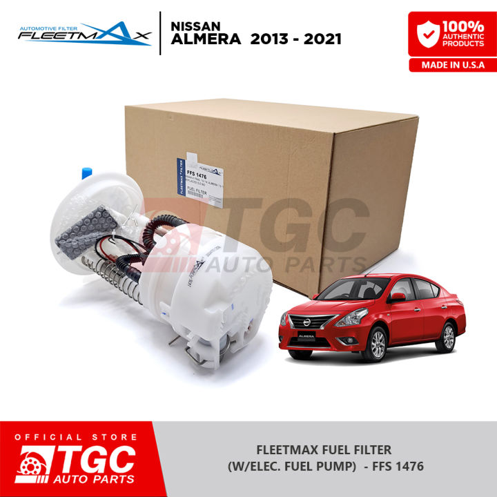 Fleetmax Fuel Filter for NISSAN ALMERA (W/ ELEC. FUEL PUMP) 2013 - 2021 ...