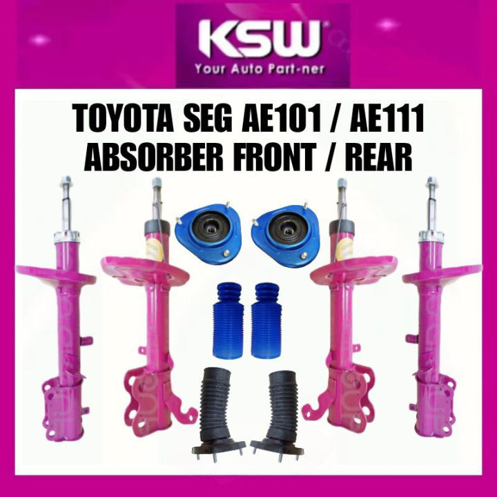TOYOTA COROLLA SEG AE101 , AE111 , EE100 / 111 ABSORBER FRONT / REAR ...