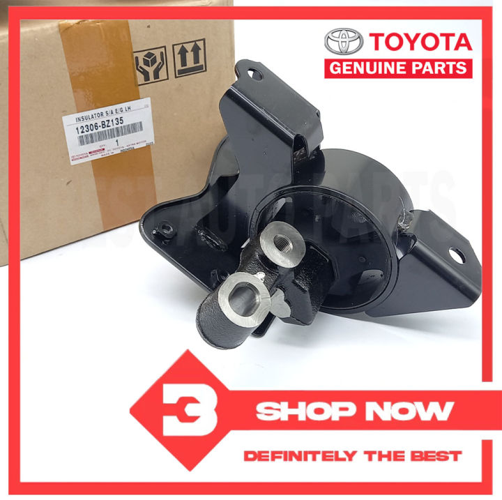 Genuine Toyota Engine Support for Toyota Wigo 1KR ATM (Left) - 12306 ...